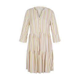 Tom Tailor Denim Kleid PRINTED BABYDOLL in Mehrfarbig | Gr.: S