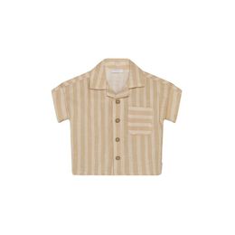 Noppies Hemd Stripe in Irish Cream | Gr.: 80
