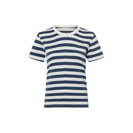 Marie Lund Shirt in indigo ecru - 0004 | Gr.: M