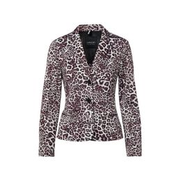 MARC CAIN SPORTS Blazer in aubergine wei&szlig; - 0001 | Gr.: 40