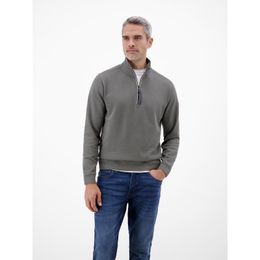 Lerros Herren Lerros Sweatshirt &raquo;Troyer in hochwertiger Sweatqualit&auml;t&laquo;, Hochwertige Qualit&auml;t f&uuml;r den Alltag, Regular Fit, Einfarbig XL