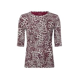 MARC CAIN SPORTS Shirt in ecru aubergine - 0001 | Gr.: 44