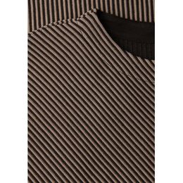 Street One Langarmshirt in taupe schoko - 0004 | Gr.: 46