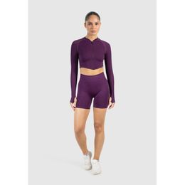 Smilodox Jacke Harly in Violett | Gr.: L