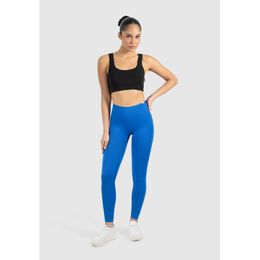 Smilodox Leggings Myrah Scrunch in Blau | Gr.: S