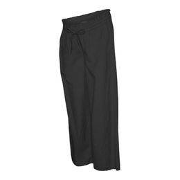 MAMALICIOUS mama licious Hose mit weitem Beinschnitt in Black | Gr.: S