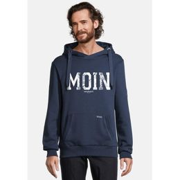 Salzhaut Hoodie HEFF - MOIN in Navy - White | Gr.: XXL