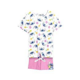 Cerda 2tlg.Outfit T-Shirt & Shorts Lilo & Stitch in Bunt | Gr.: 128