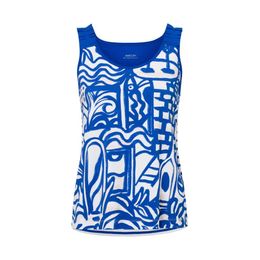 Marc Cain COLLECTIONS Top in indigo wei&szlig; - 0001 | Gr.: 44