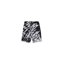 Alpha Industries Damen Sweatshorts &raquo;Tie Dye Shorts&laquo; schwarz M, Normalgr&ouml;&szlig;en
