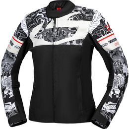 iXS Rapid-STX 2.1 Graphic, Textiljacke wasserdicht Damen