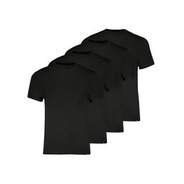 Puma 4er Pack C-Neck T-Shirts in Schwarz | Gr.: L