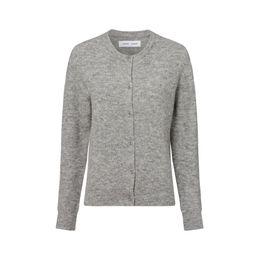 Sams&oslash;e & Sams&oslash;e SAMSOE & SAMSOE Strickjacke Nor in hellgrau - 0003 | Gr.: XL