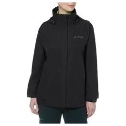 Regenjacke Vaude "Women's Escape Light Jacket", Damen, Gr. 40, schwarz, Web, Obermaterial: 100% Polyester, normal, elastischer Bund mit verstellbarem Klettverschluss, Jacken Regenjacke, f&uuml;r Wandern und Trekking, atmungsaktives Material, wasserdicht