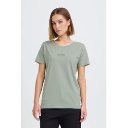 North Bend Rundhalsshirt NBKunt in Grau | Gr.: 40