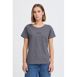 North Bend Rundhalsshirt NBKunt in Grau | Gr.: 42