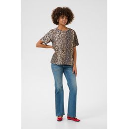 Culture T-shirt CUtemo Baggy fit in Leopard | Gr.: XL