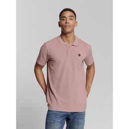 NO EXCESS Herren NO EXCESS Poloshirt &raquo; Poloshirt Polo Melange&laquo; lila M