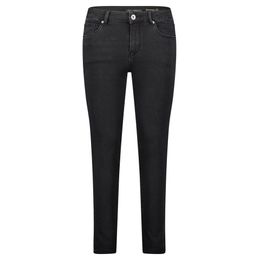 Betty Barclay Basic-Jeans mit Waschung in Black Denim | Gr.: 40