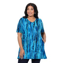 Ulla Popken Longshirt in kornblume | Gr.: 66-68
