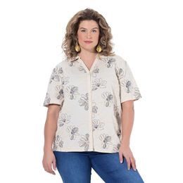 Ulla Popken Shirt in perlwei&szlig; | Gr.: 42-44