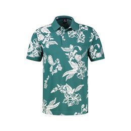 Lerros Herren Lerros Poloshirt &raquo;Poloshirt mit floralem All-over-Print, grosse Gr&ouml;&szlig;en&laquo; 3XL