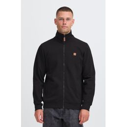Kapuzensweatjacke Blend "BHPolax", Herren, Gr. S, schwarz, Sweatware, 60% Baumwolle, 40% Polyester, unifarben, normal normal, ohne Ausschnitt, Rippb&uuml;ndchen, Sweatjacken, Gem&uuml;tliche Sweatjacke mit Kapuze