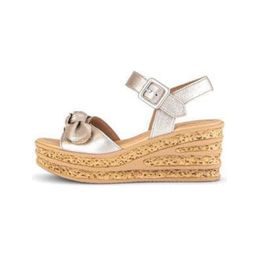 Gabor Fashion Sandalette in beige | Gr.: 39-1-3