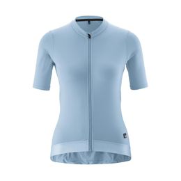 Gonso Damen Radtrikot &raquo;Road Jersey W&laquo; Damen Fahrradtrikot kurzarm, Full-Zip Trikot, R&uuml;ckentasche, Slim Fit 42