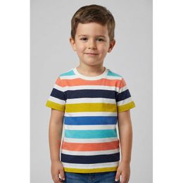 Blue Seven Jungen T-Shirt Basic Passform, mit Allover-Druck, aus Single Jersey, pflegeleicht 110