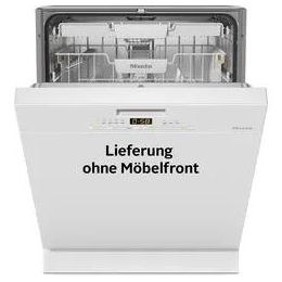 Miele teilintegrierbarer Geschirrsp&uuml;ler "G 5611 SCi Active", Energieeffizienz: A (A-G), silber (wei&szlig;), B:59,8cm H:80,5cm T:57cm, Geschirrsp&uuml;ler