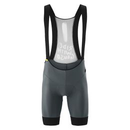 Gonso Herren Fahrradhose &raquo;SQlab GO BIB M&laquo; Herren Radhose, Radlerhose mit speziellem SQlab Sitzpolster, Tight Fit grau S, Normalgr&ouml;&szlig;en