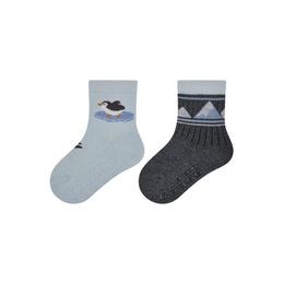 Sterntaler ABS Socken 2er-Pack Pinguin in bleu | Gr.: 26