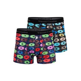 Vincent Creation Boxershorts 2er Pack Donuts in bunt | Gr.: L
