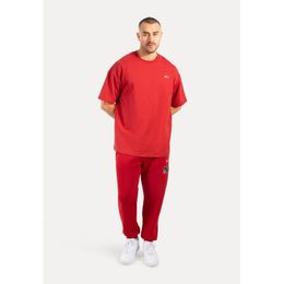 Smilodox T-Shirt Rayk in Bordeaux | Gr.: M