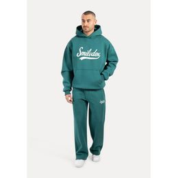 Smilodox Hoodie Lorik in Dunkel Gr&uuml;n | Gr.: L
