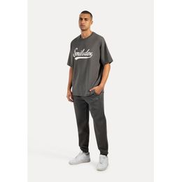 Smilodox T-Shirt Lorik in Grau | Gr.: S
