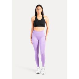 Smilodox Leggings Lesedi Seamless Scrunch in Lila | Gr.: M