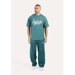 Smilodox T-Shirt Lorik in Dunkel Gr&uuml;n | Gr.: S