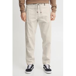 INDICODE Leinenhose IDIves in Beige | Gr.: S