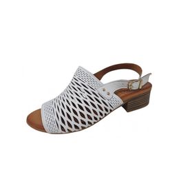 2GO FASHION Sandale in Wei&szlig; | Gr.: 42
