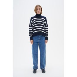 Inwear Strickpullover TenleyIW Oversize fit in Blue / White | Gr.: L