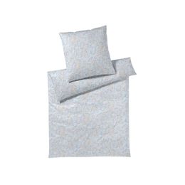 Elegante Bettw&auml;sche Grace in bleu | Gr.: 155-x-220-plus-80-x-80-cm