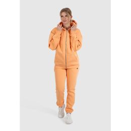 Smilodox Zip Hoodie Eda in Aprikose | Gr.: M