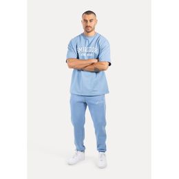 Smilodox T-Shirt Kayson in Blau | Gr.: S