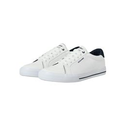 Jack & Jones Jack and Jones Jerry Canvas Sneaker in Wei&szlig; | Gr.: 45