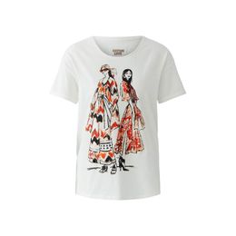 Oui T-Shirt in cloud dancer | Gr.: 40