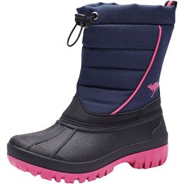 Kangaroos Damen Kangaroos Winterstiefel &raquo;K-Ben&laquo; Snowboots, Winterboots, Winterschuhe, wasserabweisend blau 33