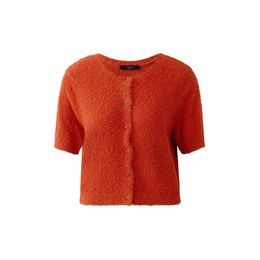 Oui Strickjacke in burnt tangarine | Gr.: 36