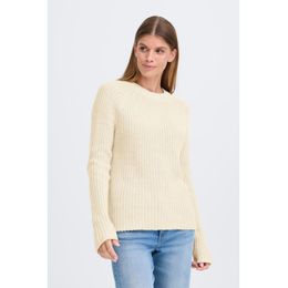 oxmo Strickpullover OXKanna in Beige | Gr.: L